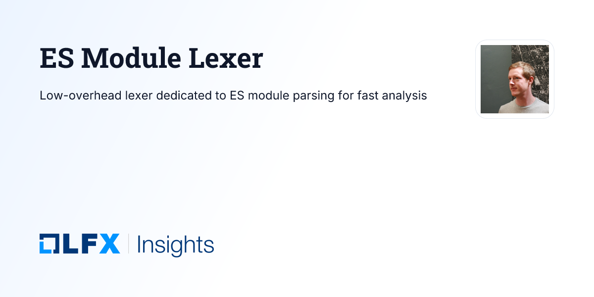 ES Module Lexer Development Insights