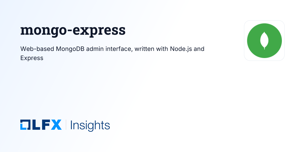 mongo-express Insights