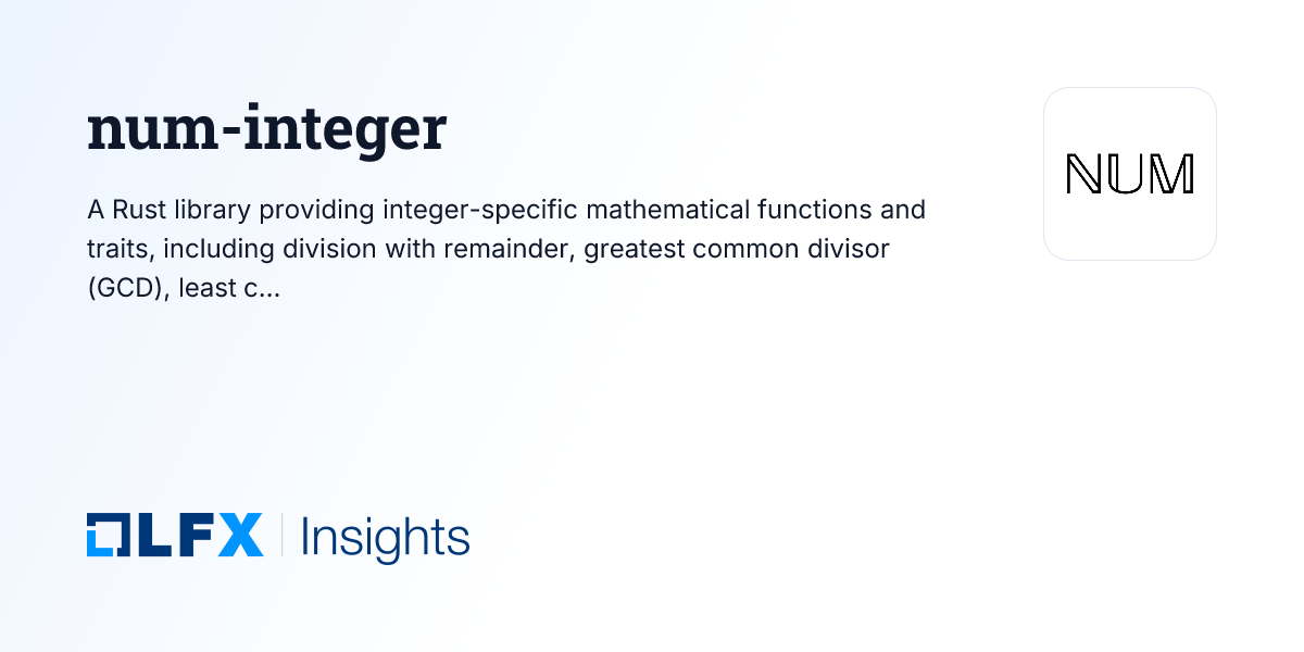 num-integer Popularity Insights