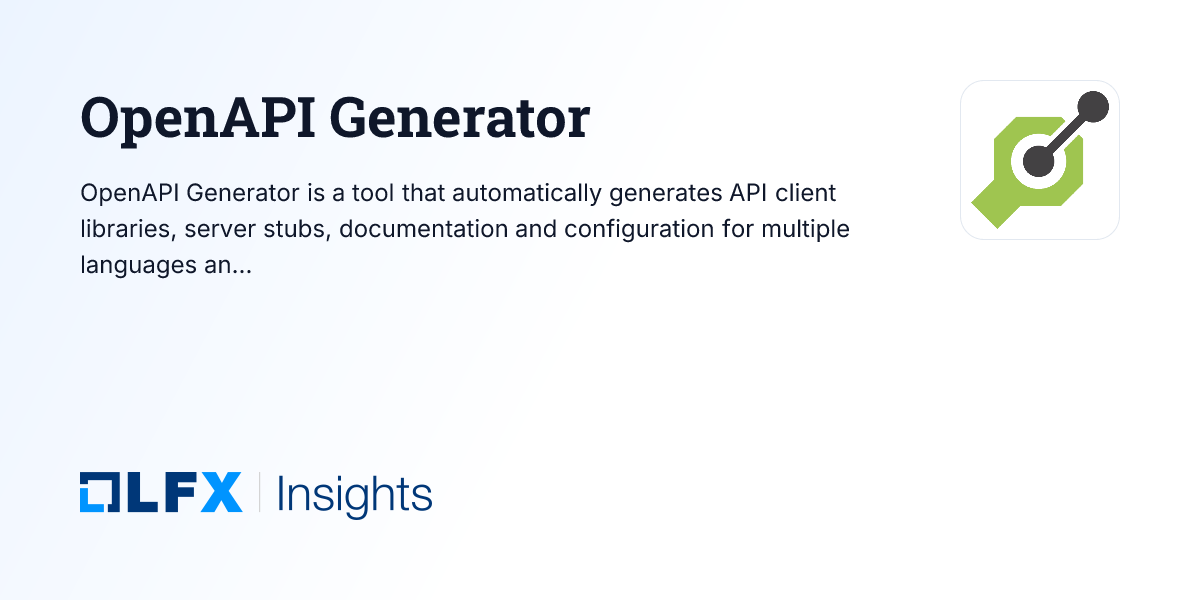 OpenAPI Generator Insights