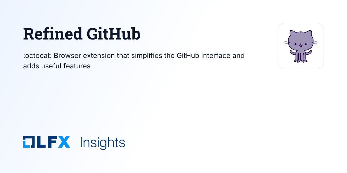 Refined GitHub Insights