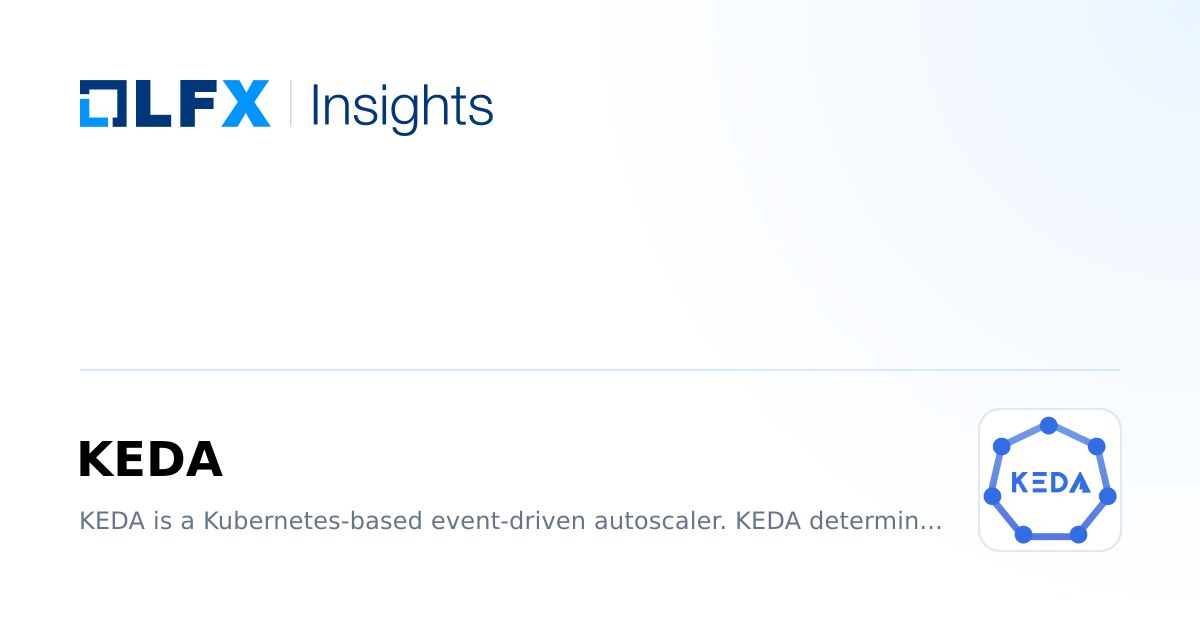 LFX Insights | KEDA insights