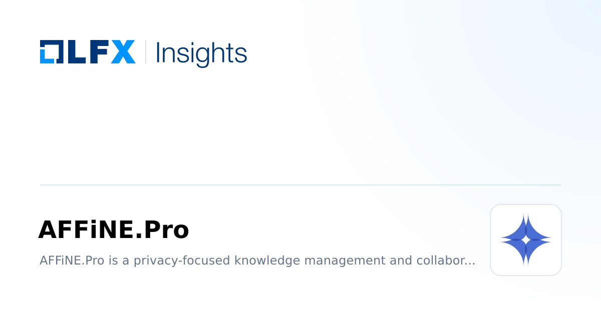 AFFiNE.Pro Insights