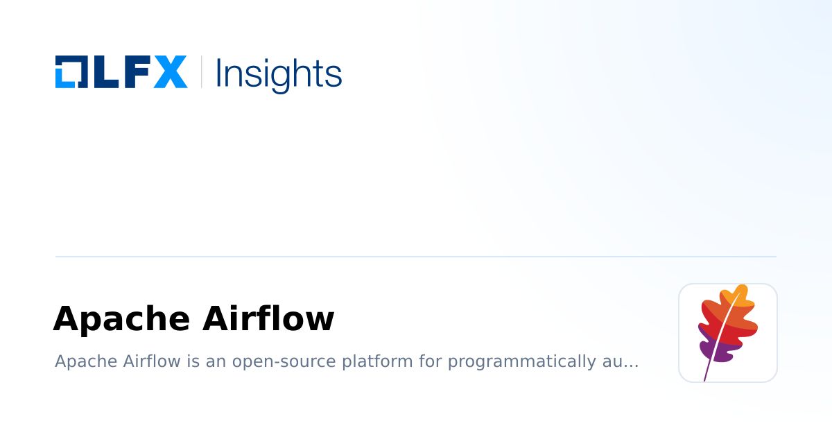 LFX Insights | Apache Airflow security insights