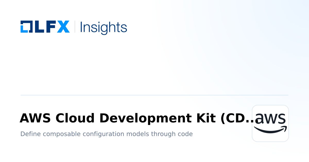 AWS Cloud Development Kit (CDK) Insights