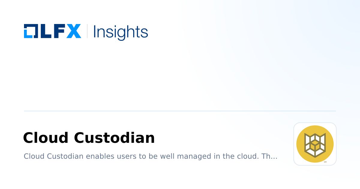 Cloud Custodian Insights