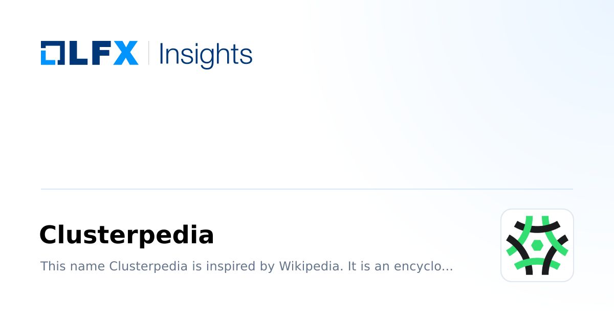 Clusterpedia Insights