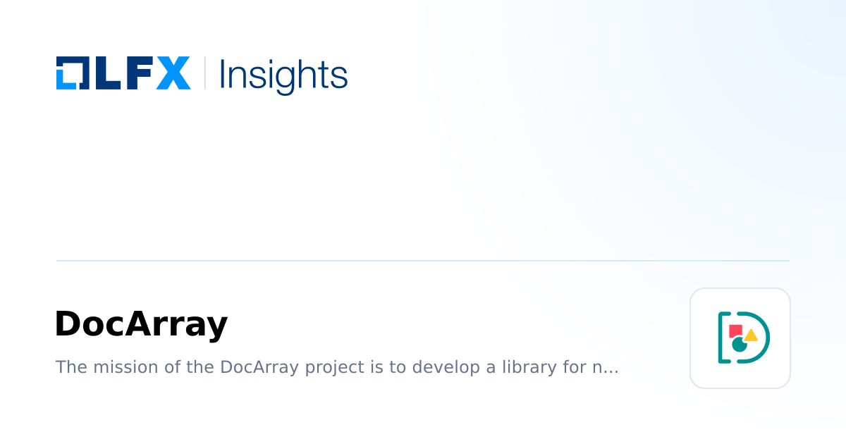 DocArray Insights | lfx-insights