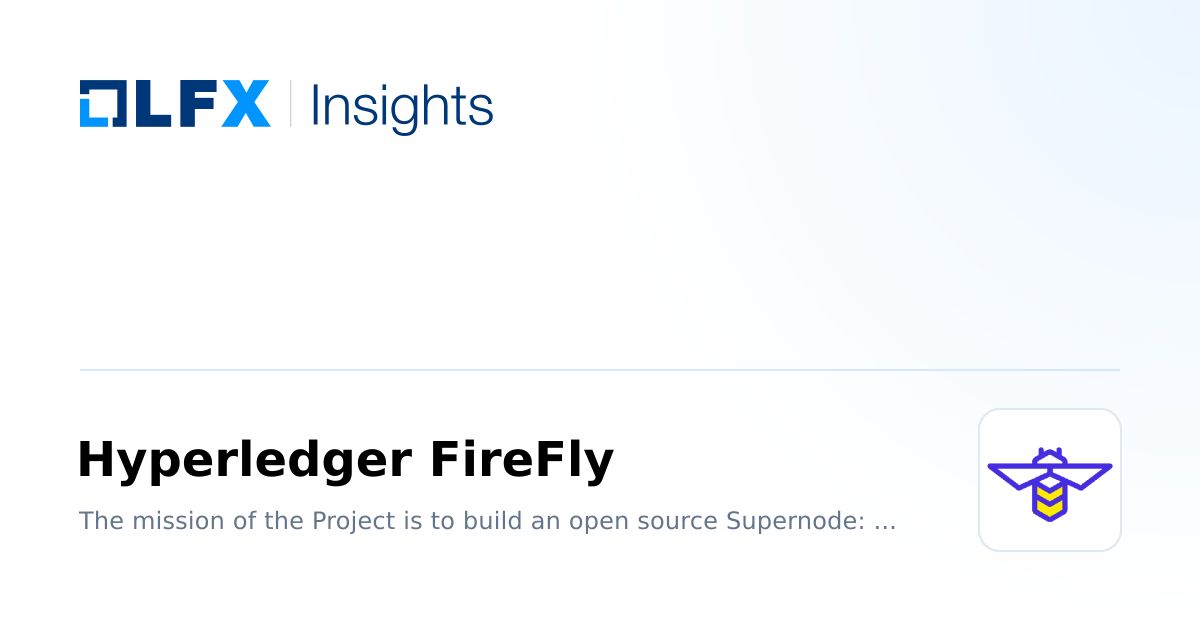 FireFly Insights | lfx-insights