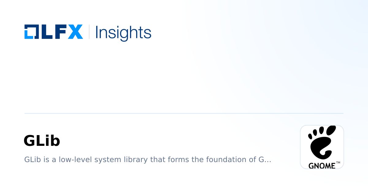 LFX Insights | GLib insights