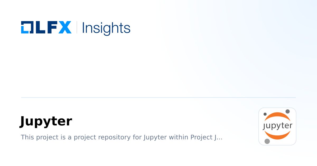 Jupyter Development Insights