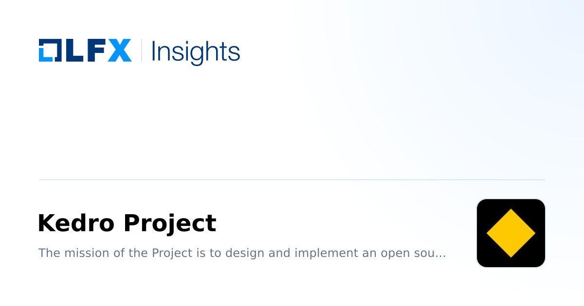 Kedro Project Insights