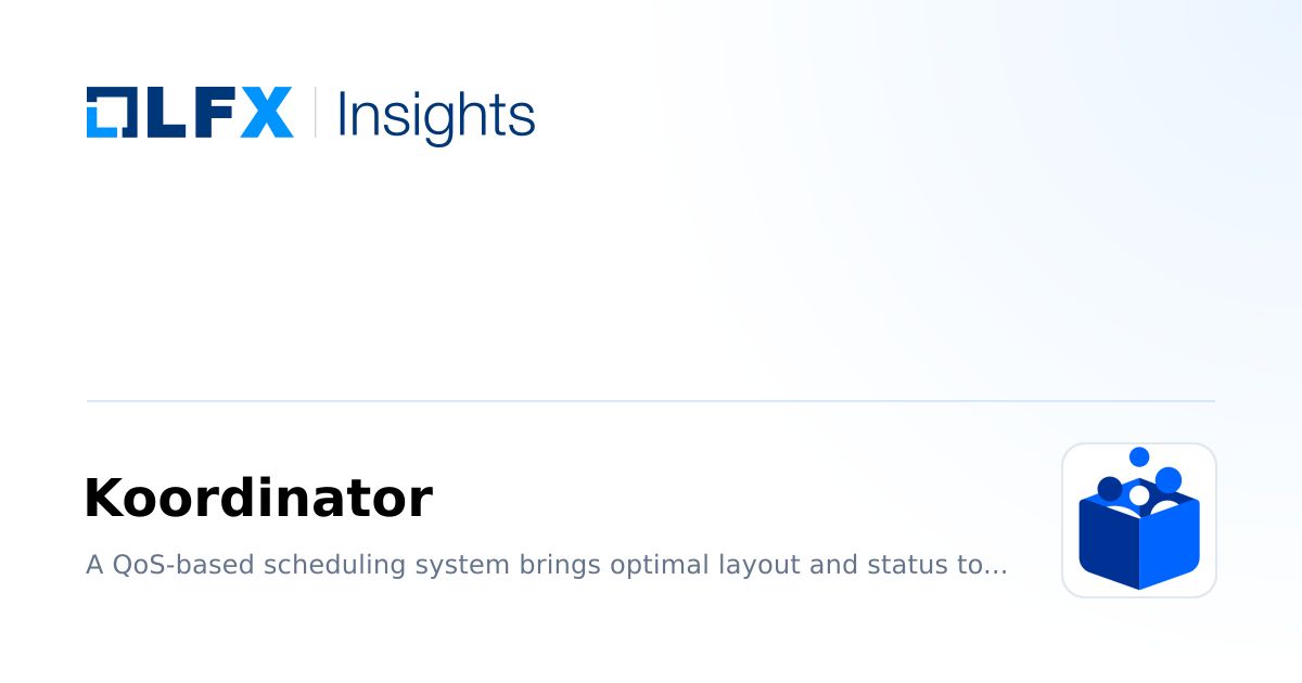 LFX Insights | Koordinator development insights