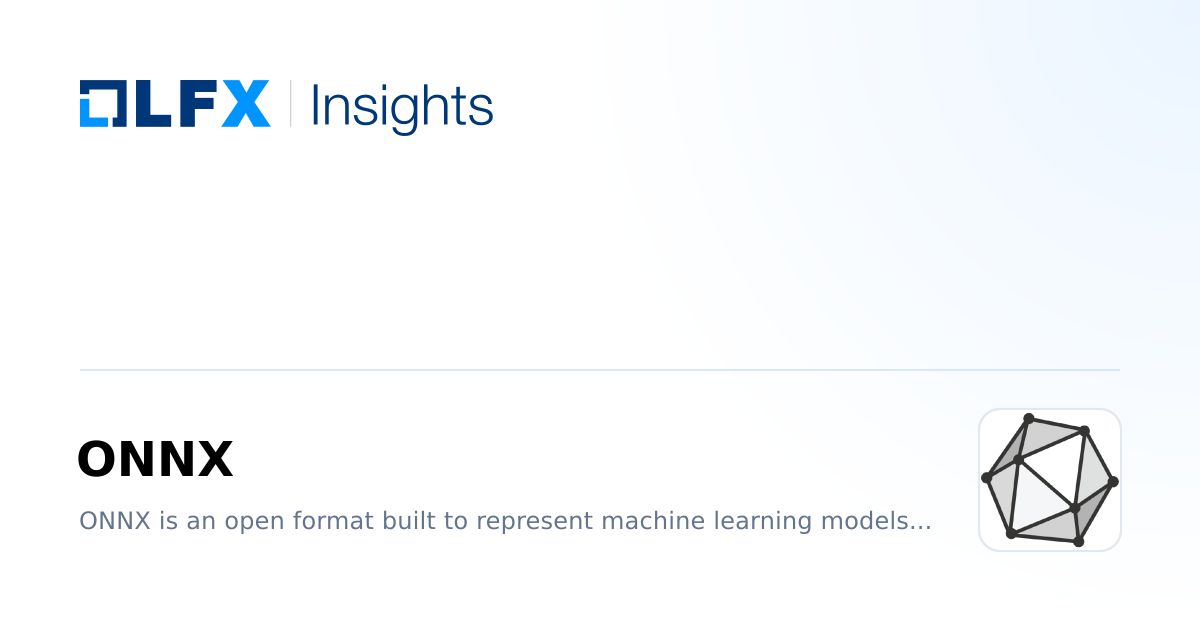 LFX Insights | ONNX insights