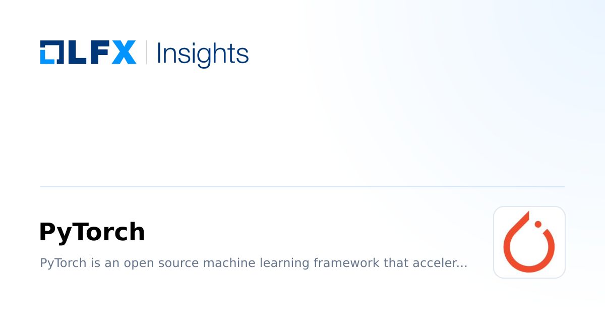 LFX Insights | PyTorch insights