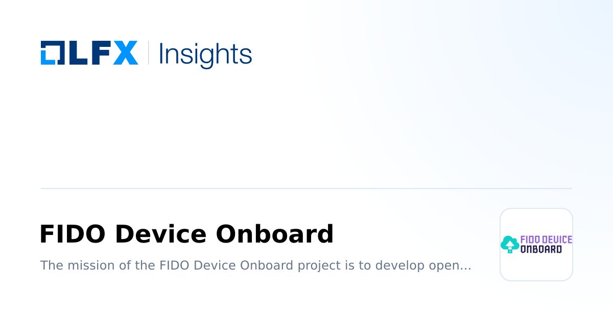 FIDO Device Onboard Insights