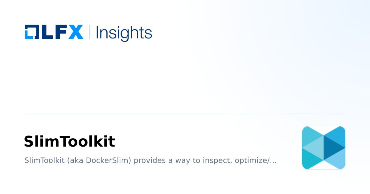 SlimToolkit Insights